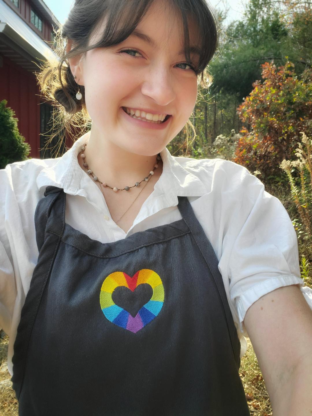 Embroidered Aprons - Farmgirl Paints
